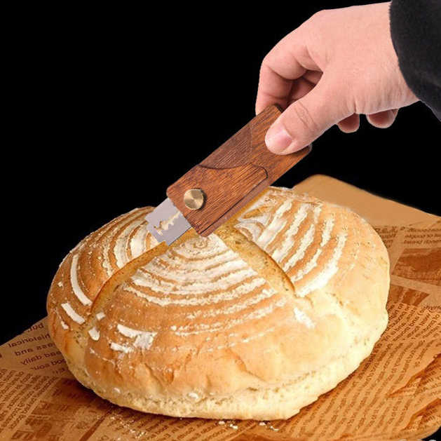 Wooden Bread Lame Dough Scoring Tool Flexible Sourdough Scoring Tool ...