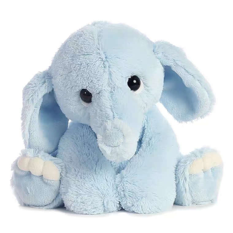 Cute and Safe stuffed blue elephant Perfect for Gifting Alibaba