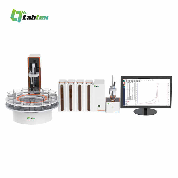 LABTEX 10 Position Auto Burette Titrator No Need Install With 4 Dosing ...
