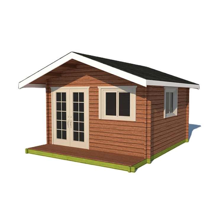 Prefab Log Cabin Wooden Houses| Alibaba.com
