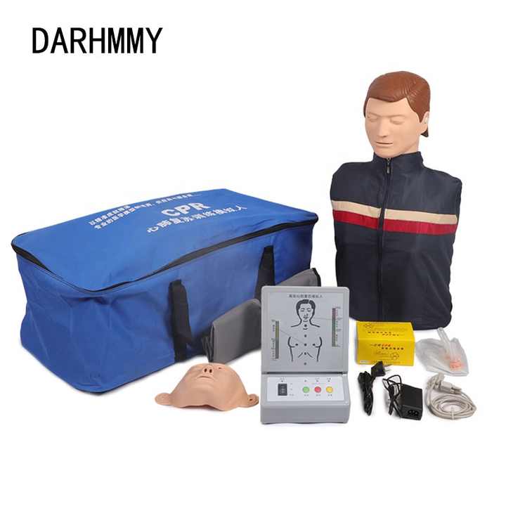 DARHMMY Advanced Fully Automatic Mannequin Half Body CPR Training ...
