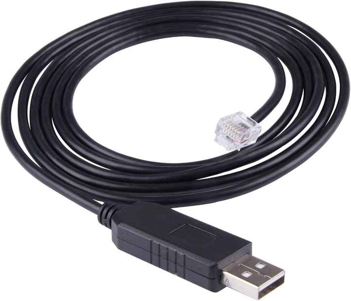 PLC Programming Cable USB RJ12 6P6C - RS232 Serial