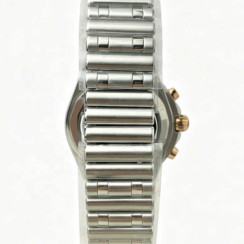 Automatic Mechanical Watch with Silver Sunburst Dial Stainless Steel ...