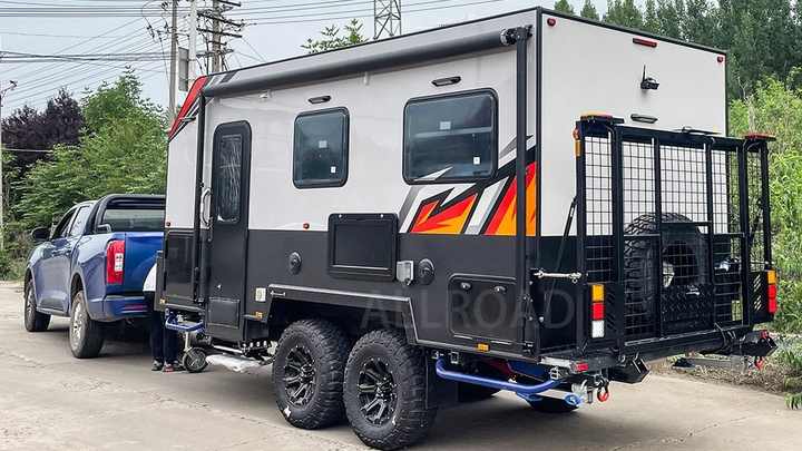 Aluminum Trailer - Toy Hauler for off-Road Adventures