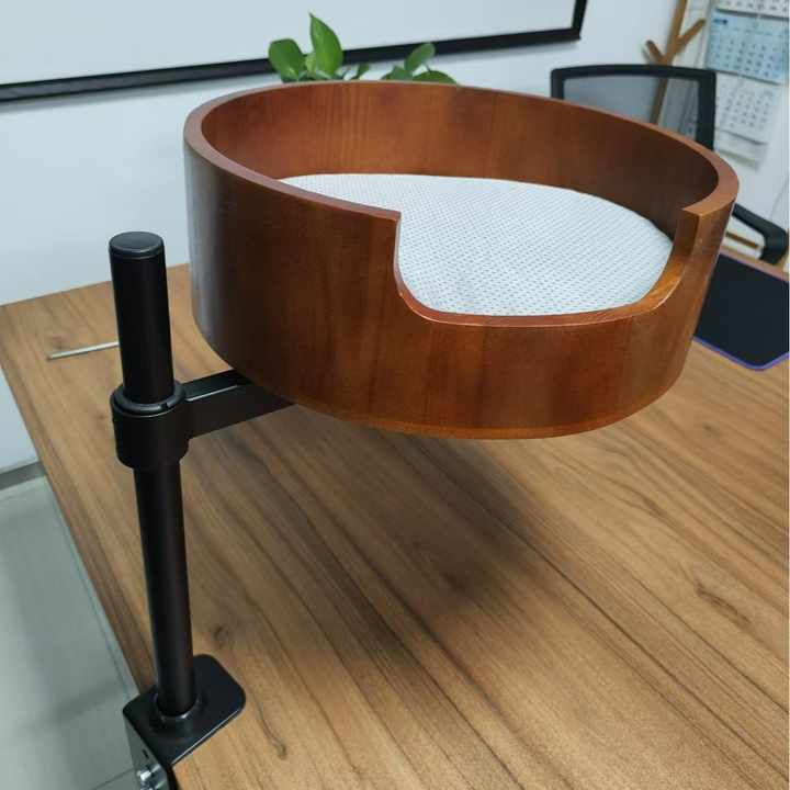 Adjustable Height Window Perch For Cats Desk For Bed Cat Desk Bed With ...