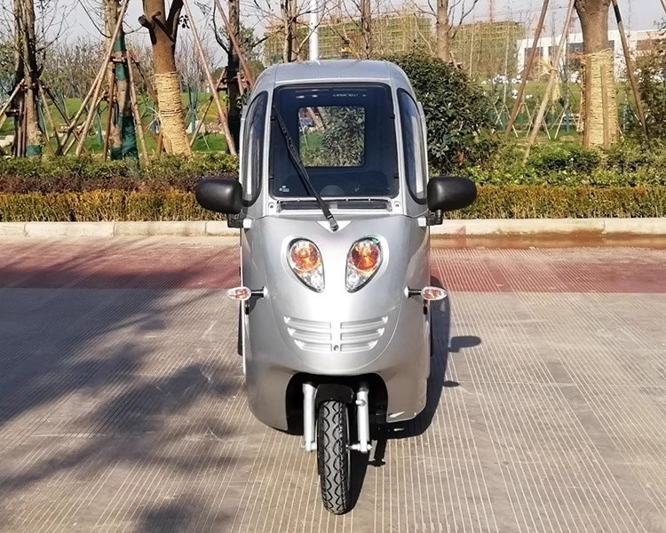 China Cheap Solar 3 Wheel Mini Fully Enclosed Electric Passenger ...