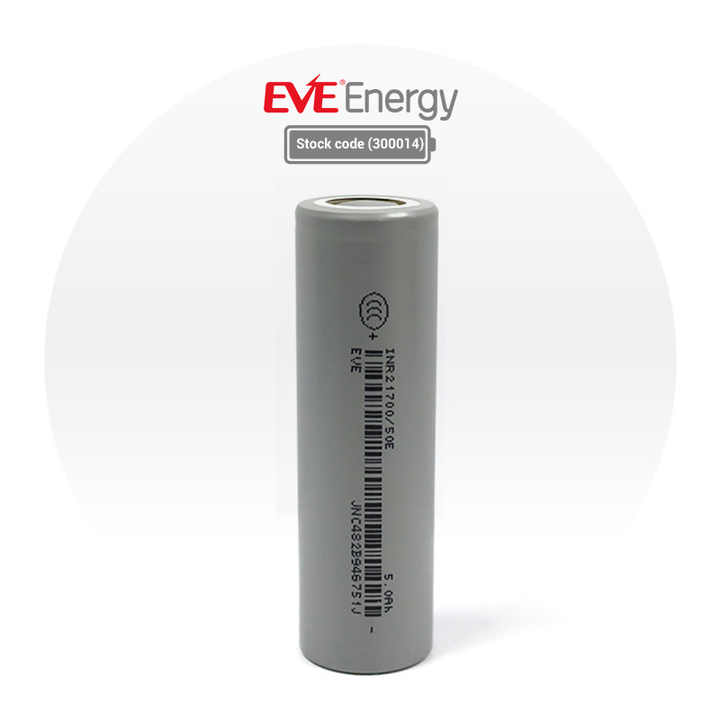 EVE 21700 Battery Cells - High Capacity for Electric Vehicles