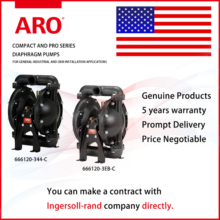 Ingersoll Rand ARO PRO Series Easy Maintenance 666120-344-C 666122-3EB ...