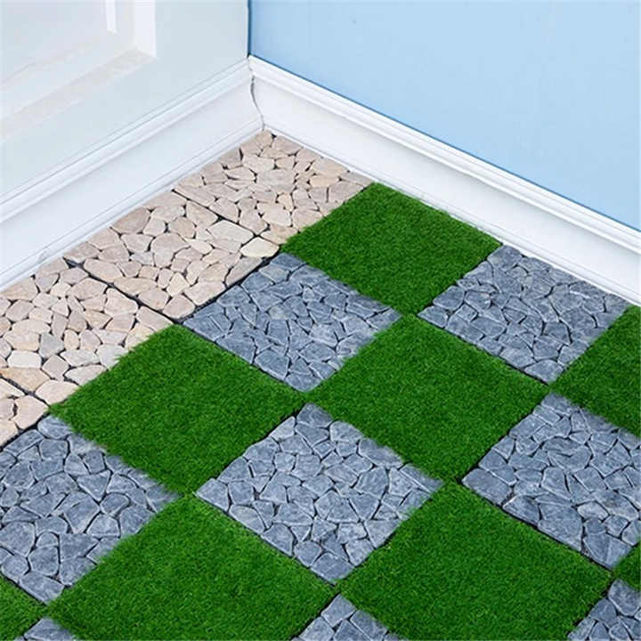 UNI Garden Tiles Artificial grass interlocking tiles| Alibaba.com