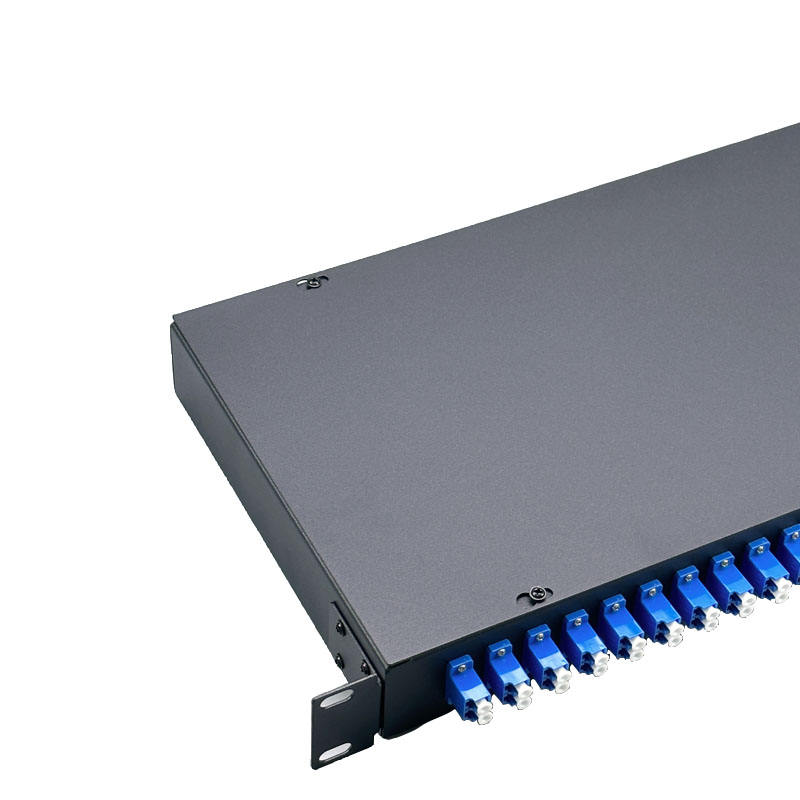 12-Core SC Rack-Mount Fiber Optic Terminal Box 1U 19-Inch for FTTH ...