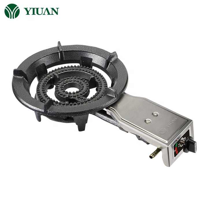 8.5kW Cast Iron Portable High Heat Commercial Gas Single Stove Wok burner Alibaba