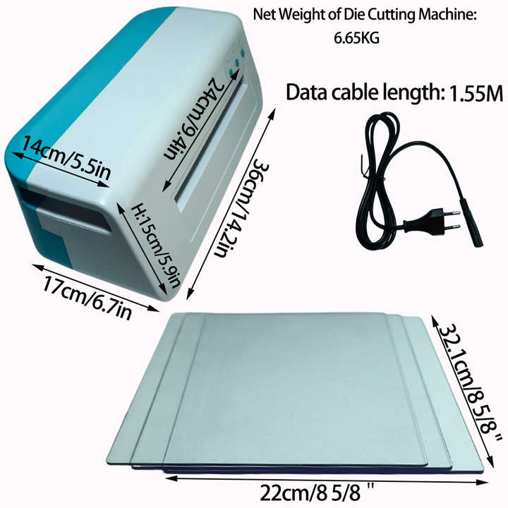 A4 Electric Motor Driving Die Cutting and Embossing Machine