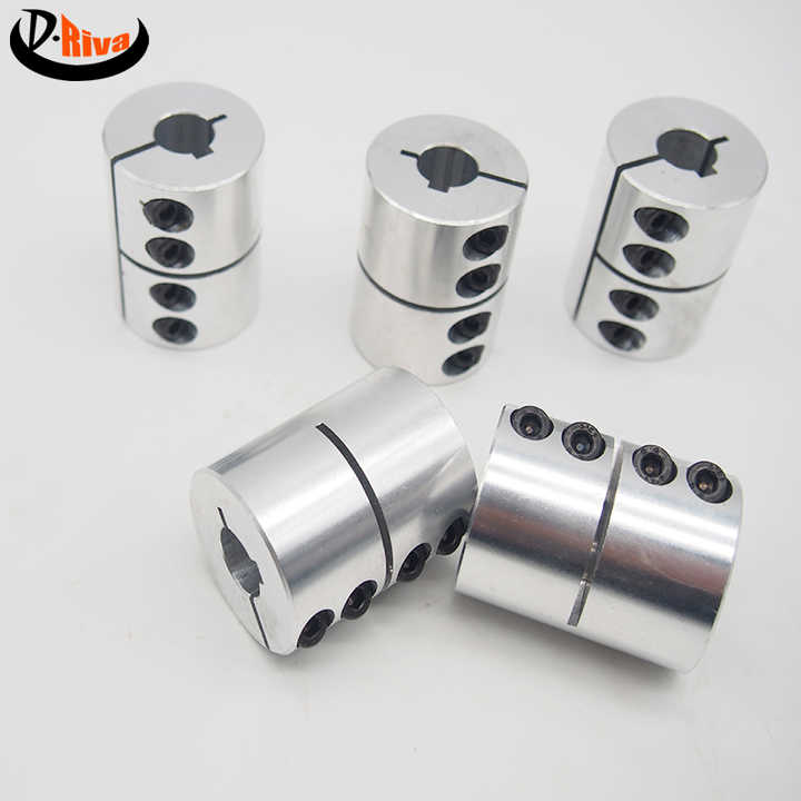 Aluminum Rigid Shaft Coupling Cnc Motor Shaft Coupler Shaft Couplings ...