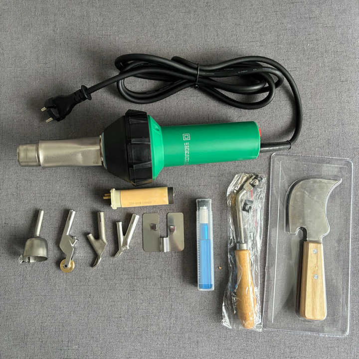 1600W Hot Air Welding Gun Tools Kit for PVC Vinyl Flooring Installation ...