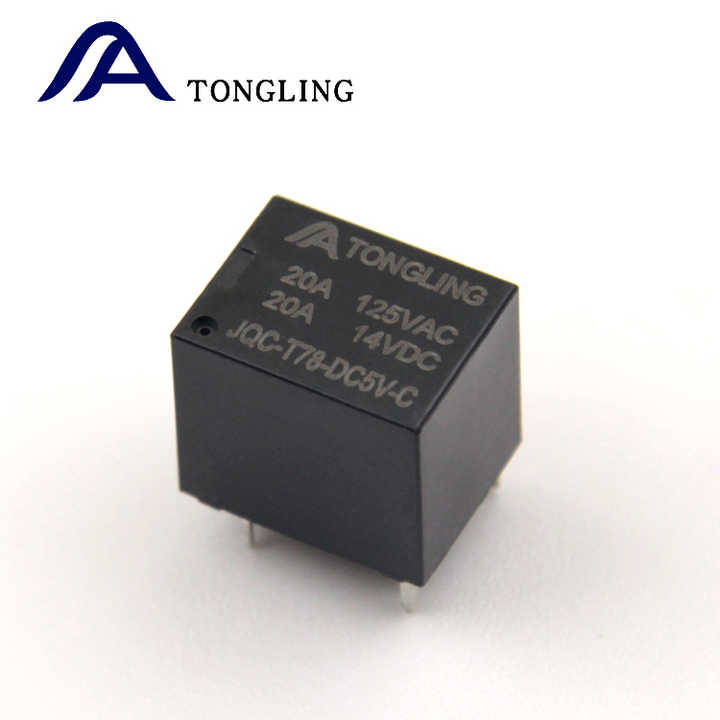 Automotive relay 5v relay 5 Pin JQC-T78 20A Car Relay| Alibaba.com