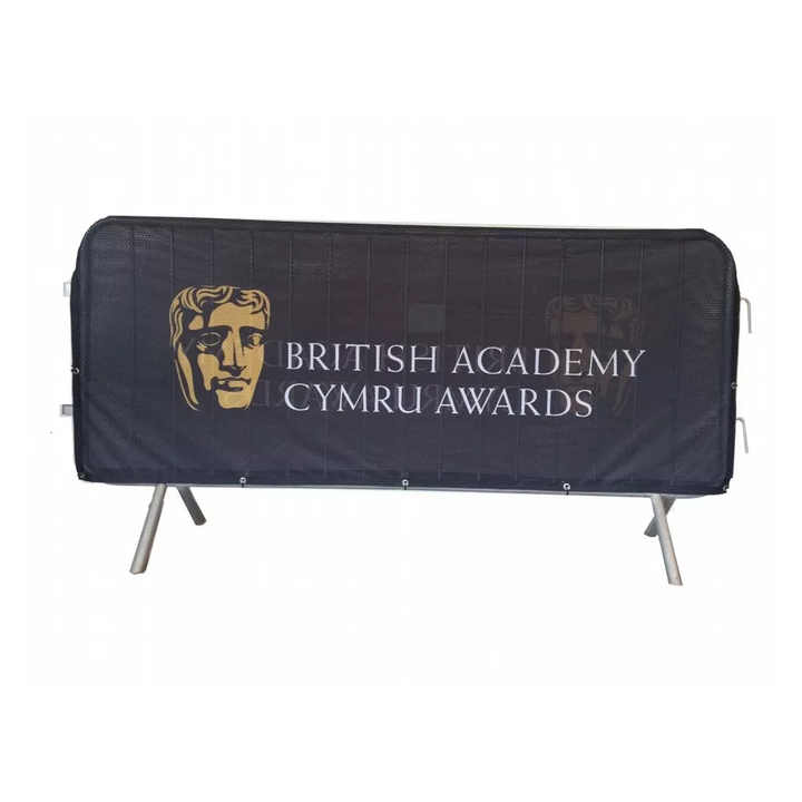 Custom Event Mesh Fence Crowd Control Banner Covers
