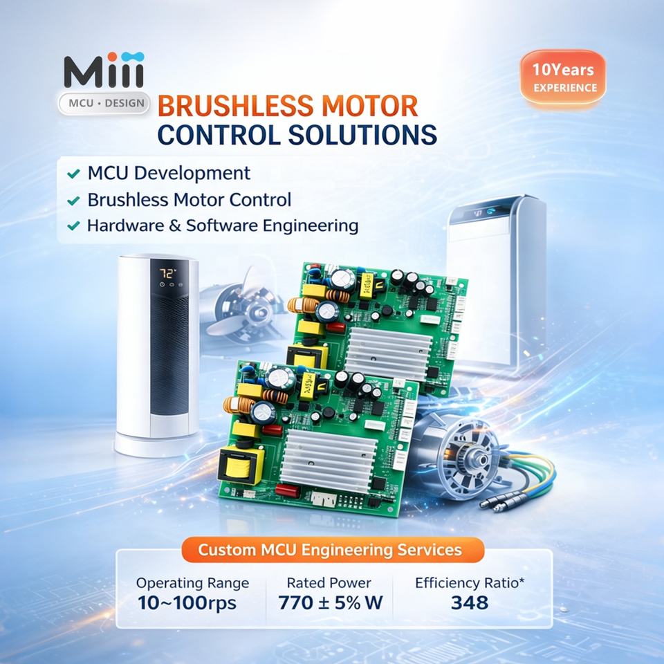 Brushless Motor Control Solution Pcba for High Speed Blender Motor ...