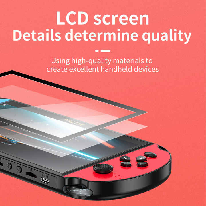 X12 Plus 7inch Portable 32GB Children's Handheld Console GB GBC MD Game ...