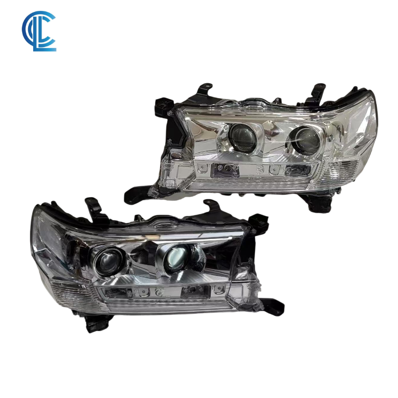For Toyota Land Cruiser LED Headlight High Configuration Dual Lens ...
