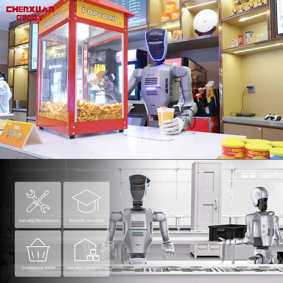 AI-powered Humanoid Robot Autonomously Sells Popcorn Applications in ...