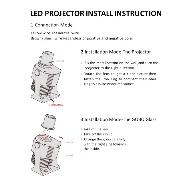 Logo Light Projectors - Brighten Your Space Creatively