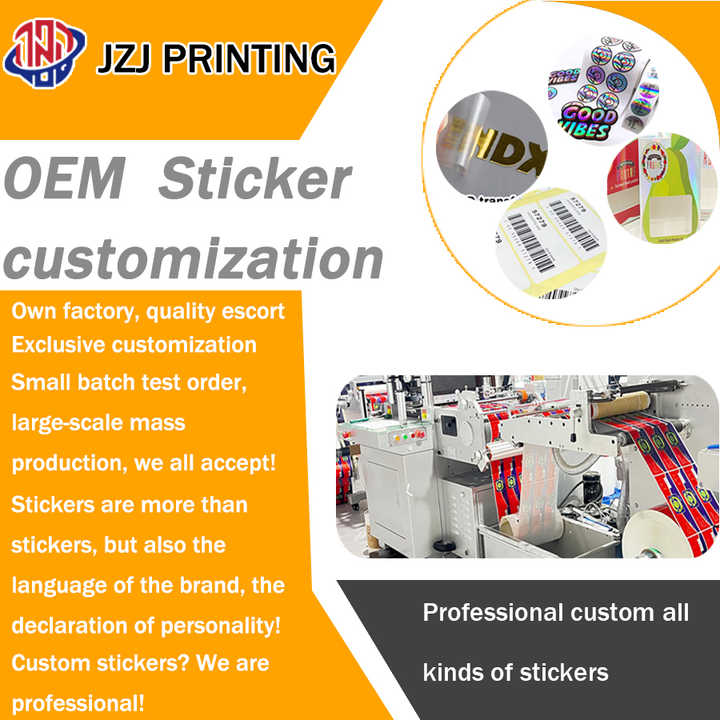 Customisable Vinyl Stickers for Individual Product Identification ...