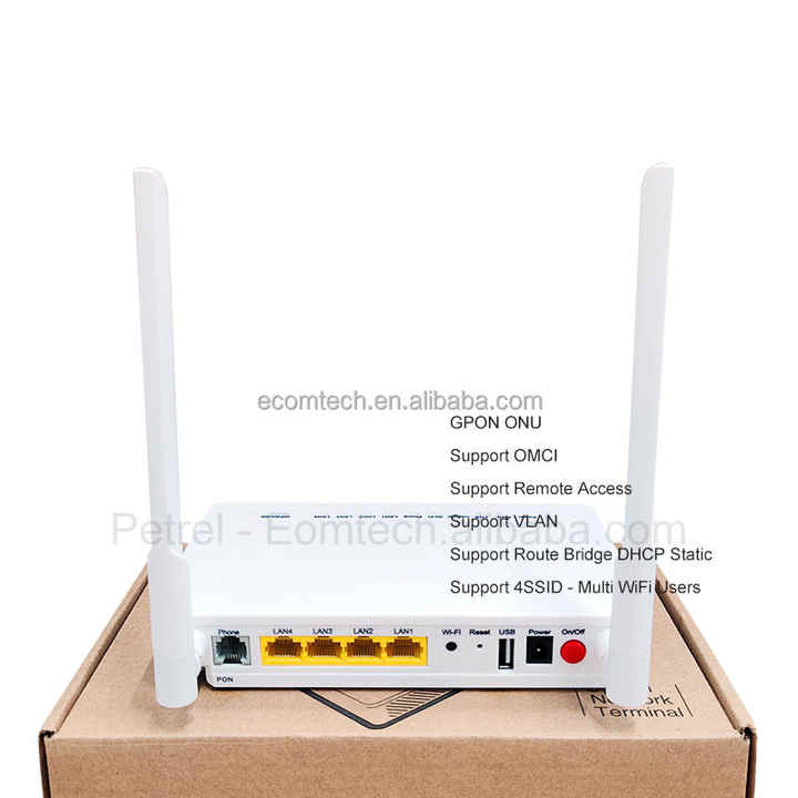 gpon onu hot sell F660 V8.0 9.0 GPON ONU Support OMCI 1ge+3fe+1tel+wifi ...