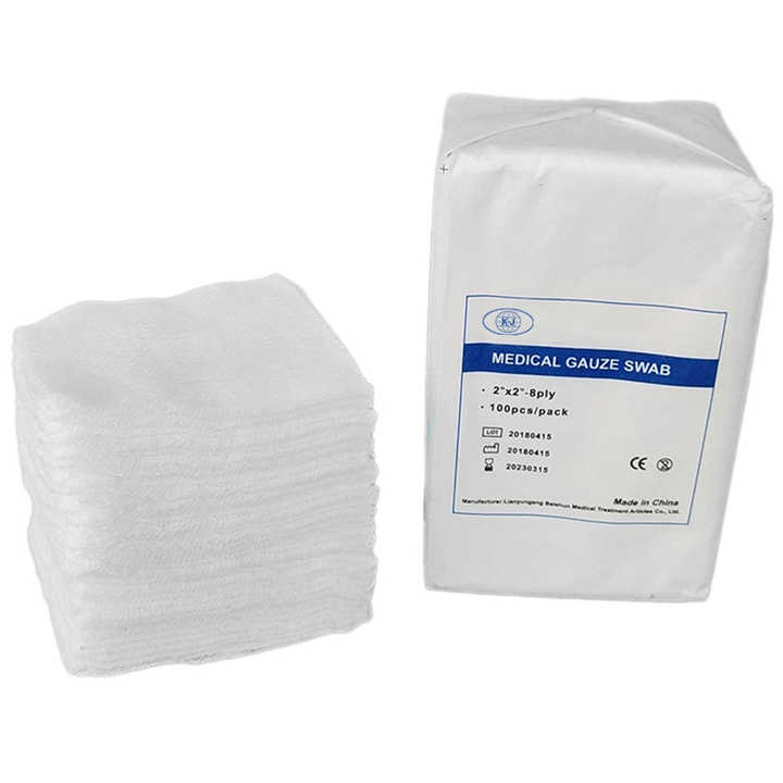 KJ Gauze Swabs - Soft, Sterile, and Versatile Medical Pads