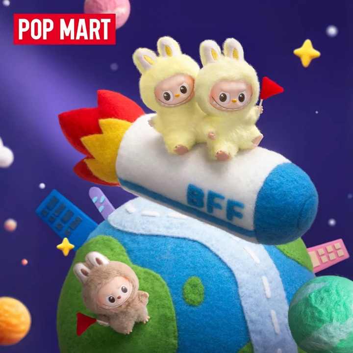 Labubu PopMart Original the Monsters Pin for love Letters A~M PVC Toys ...