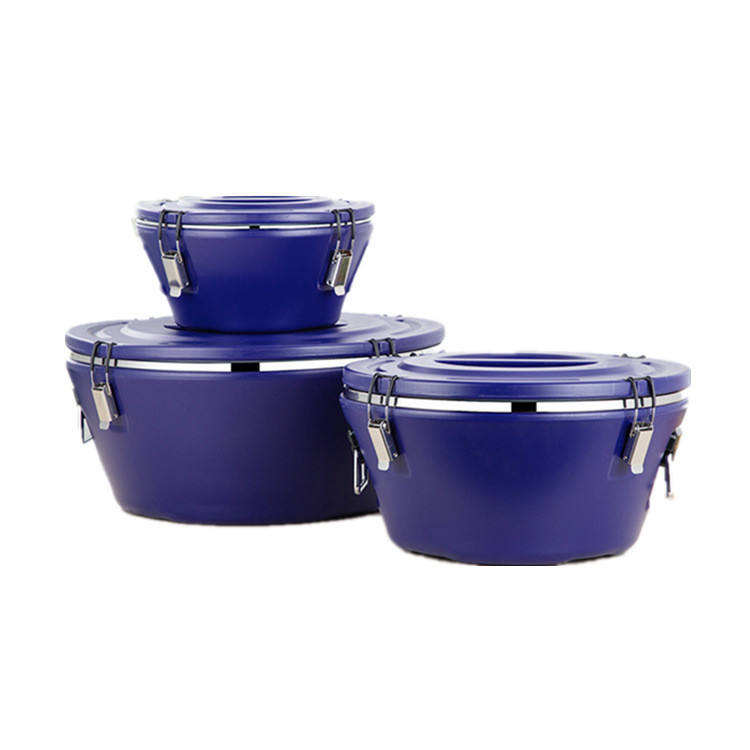 Stainless Steel Thermal Food Storage Container Insulated Large Capacity ...