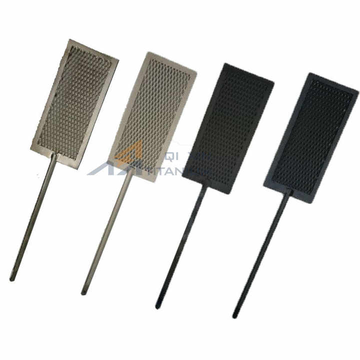 Titanium Expanded Metal Wire Mesh with Ruthenium Coating
