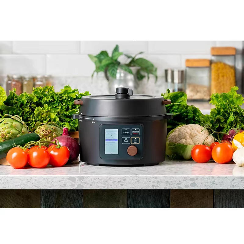 3 Quart 8-in-1 Multifunctional Stainless Steel Electric Pressure Cooker ...