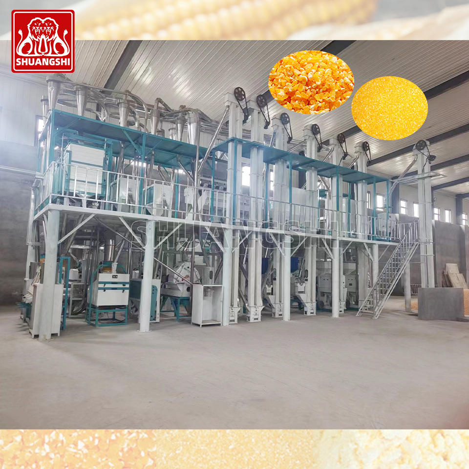 Fully Automatic Electric Three Phase Motor Corn Maize Grade 1 Flour ...