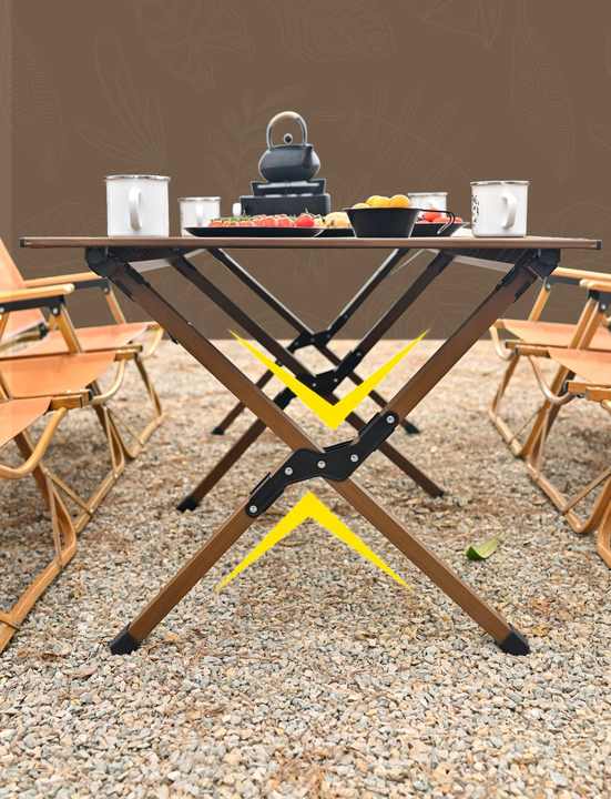 HISPEED Camping Table - Durable, Lightweight, and Versatile