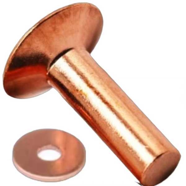 Jintai 2.0 Mm Countersunk Solid Brass Rivet For Leather Craft & Diy ...