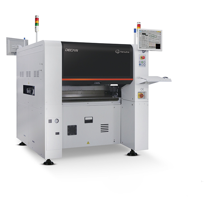 Hanwha Decan L2 PCB Pick And Place Machine For SMT Production Line ...