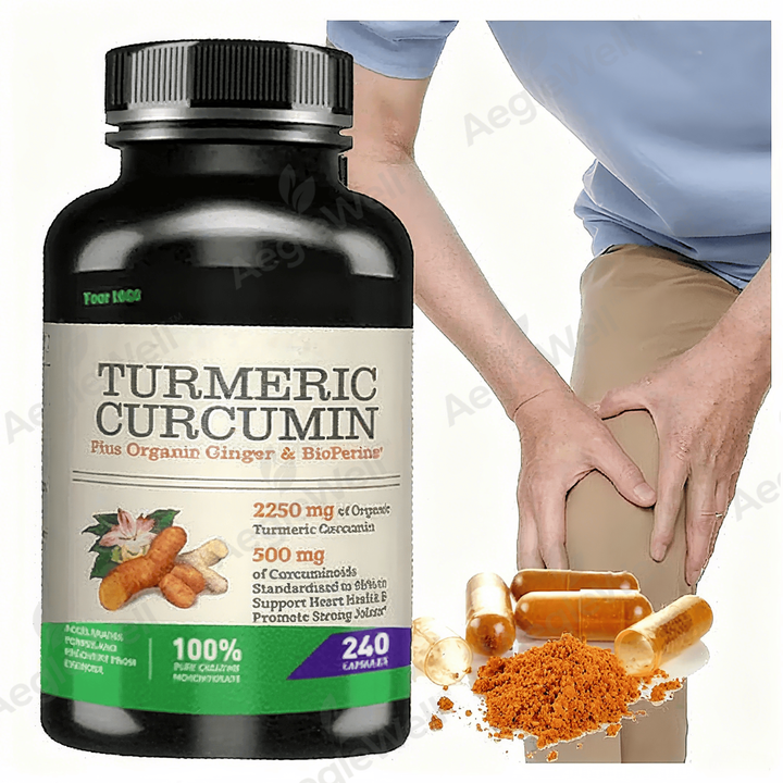 Aeglewell Turmeric Curcumin Antioxidant Supplement Organic Curcumin ...