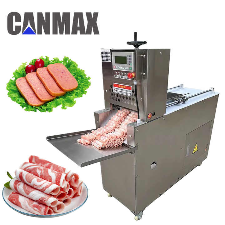 Multifunctional 3000W Okra CNC Original Meat Slicer Machine 2mm Lung ...