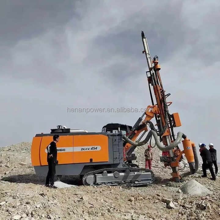 ZGYX-454 Portable Hydraulic Drilling Rig with Dust Collector