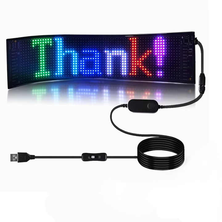 Outdoor Indoor Multi-language Supported Smart LED Panel Screen Glowing ...