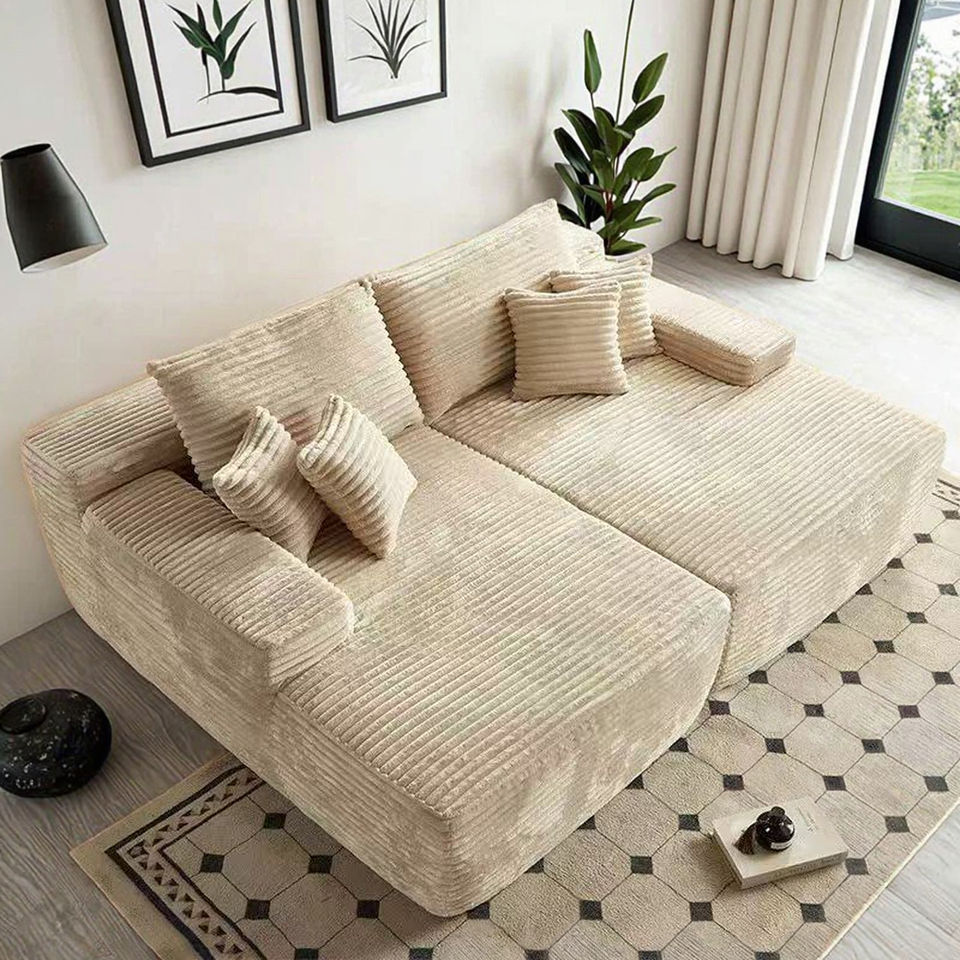 Modern Modular Square Vacuum Compressed Sofa with High Density Sponge ...