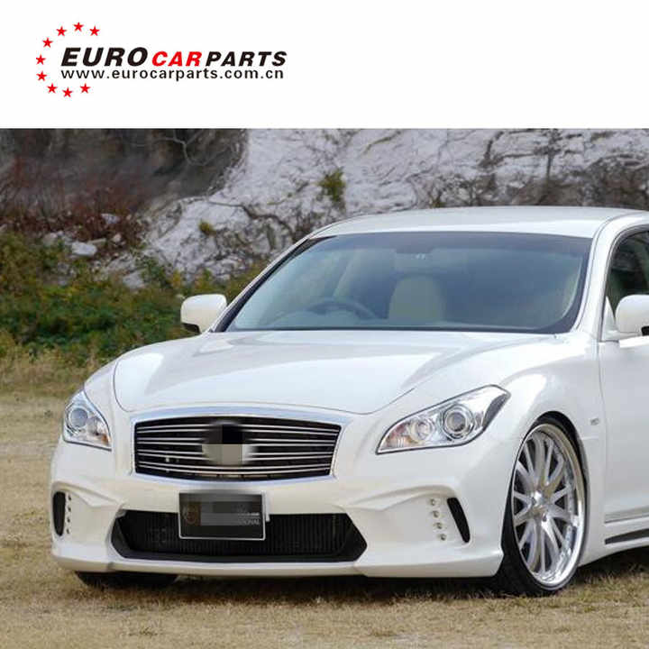 IFNT Q70 WD Style Body Kit - Front Bumper & Muffler Tips