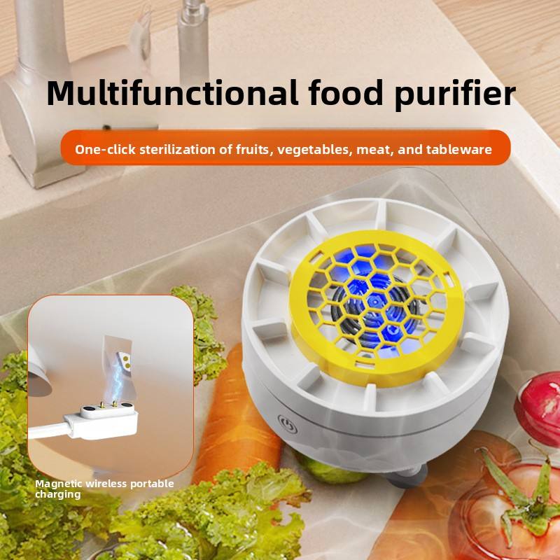 Cross-Border Household Eco-friendly Ozone Wireless Food Purifier Fruit ...