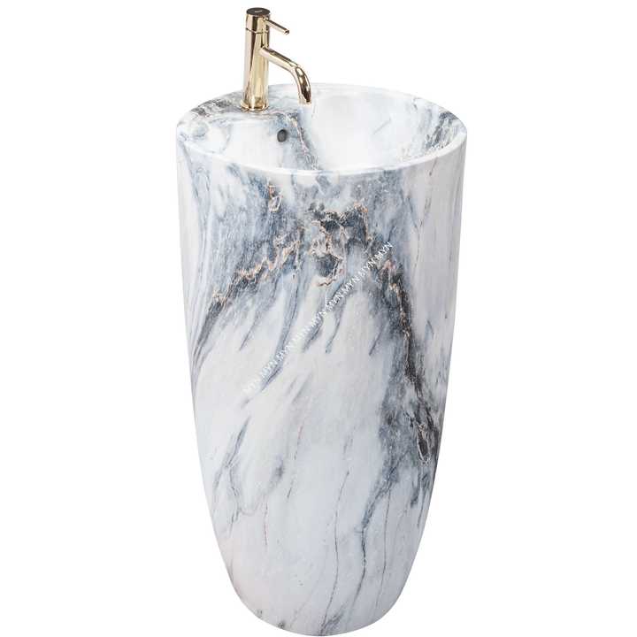 Marble Hand Wash Basin - Stylish & Durable Solution