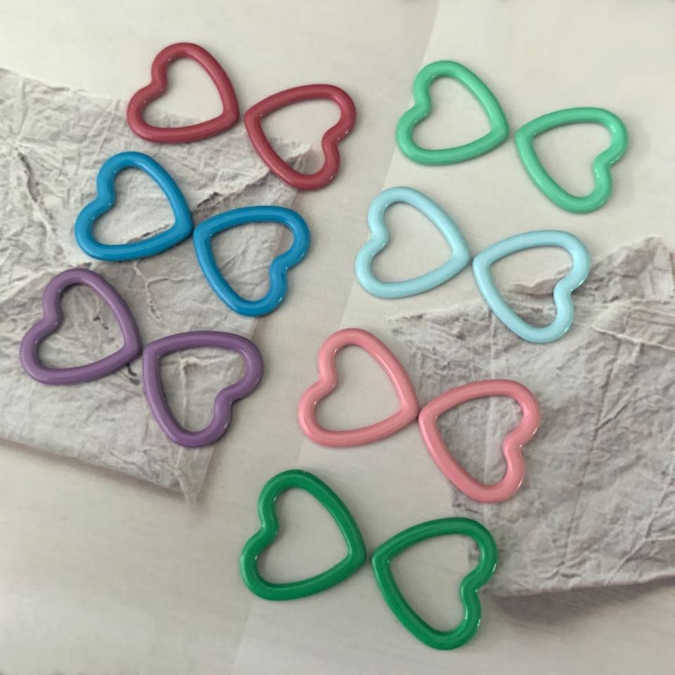 10 Colors Knitting Sewing Stitch Markers Colorful Crochet Stitch Makers ...