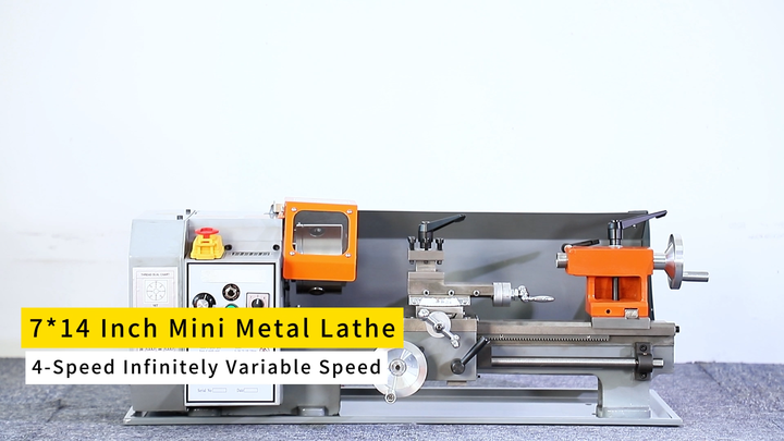 500w Mini Metal Lathe - High Precision Desktop Machine