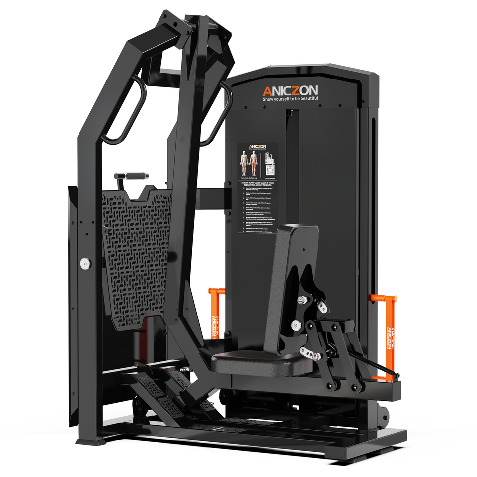 Steel Standing Adductor Selectorized Pendulum Hip Press Pin Loaded ...