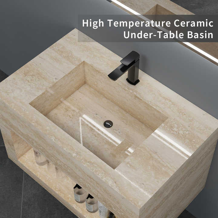 European Modern Integrated Ceramic Basin High-Temperature Rock Slab ...