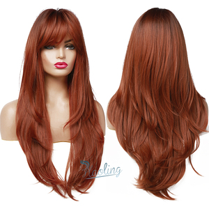 Levensecht rode afro pruik foto in gevarieerde lengte en stijlen ...