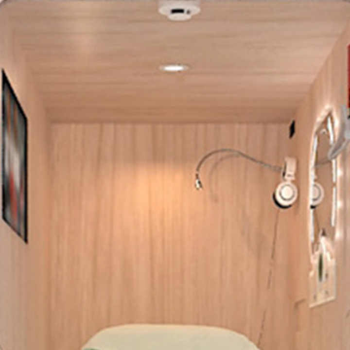 Japan Pod Space Capsule Hostel Beds - Modern & Secure